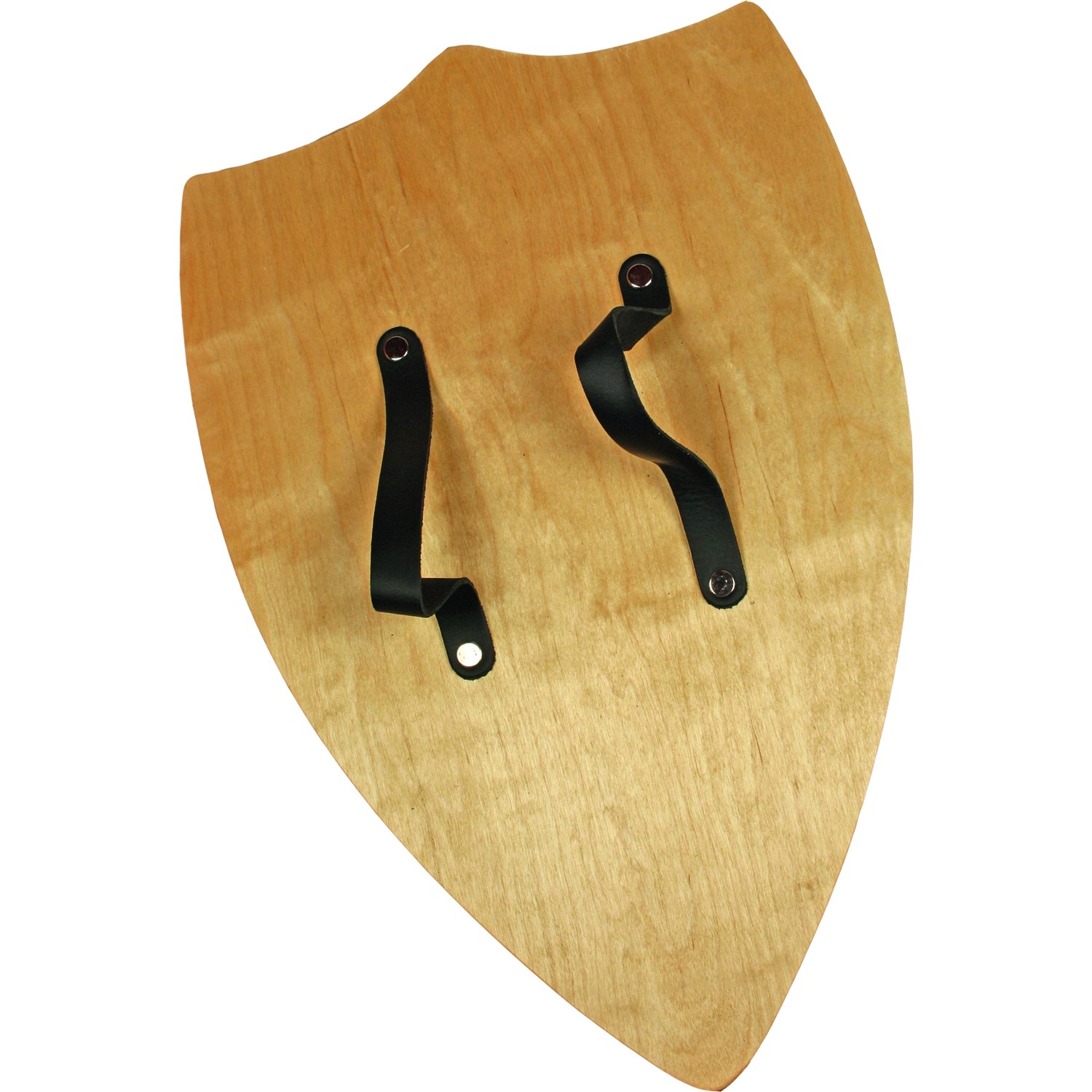 BestSaller Ritterschild Holz, 49x32cm, mit Einhorn Motiv mit Ledergriff
