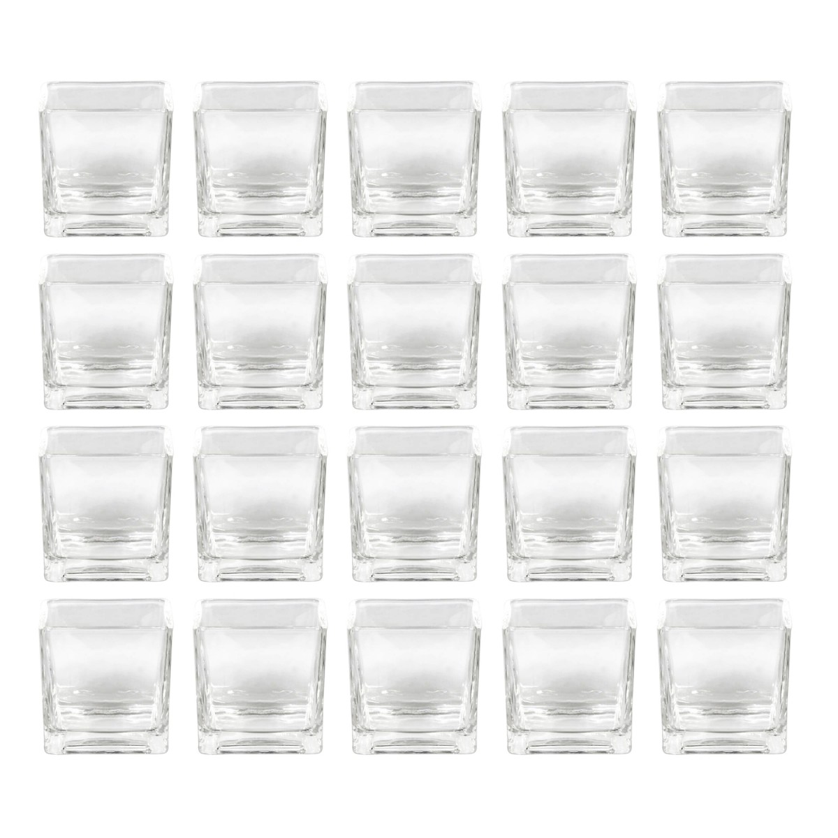 Windlicht Glas Eckig